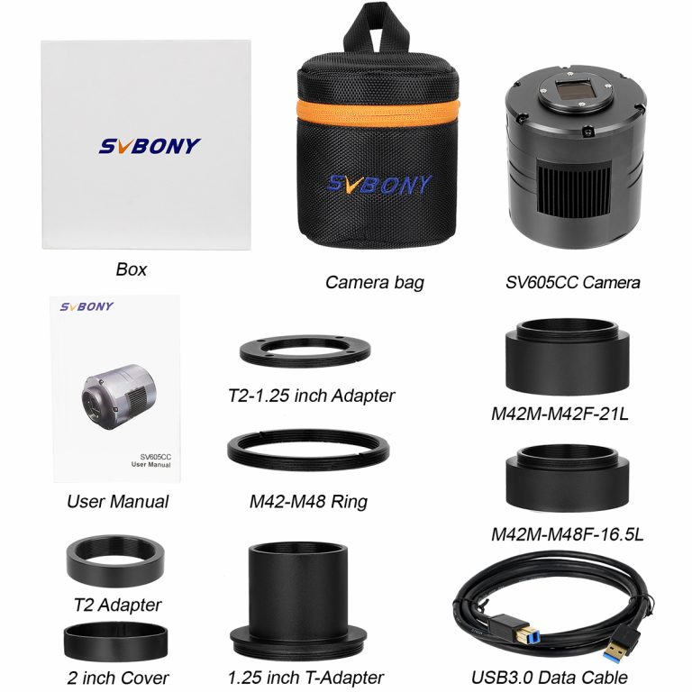 Svbony 605cc, gekühlte SONY IMX533 Sensor Farb-Kamera für ...