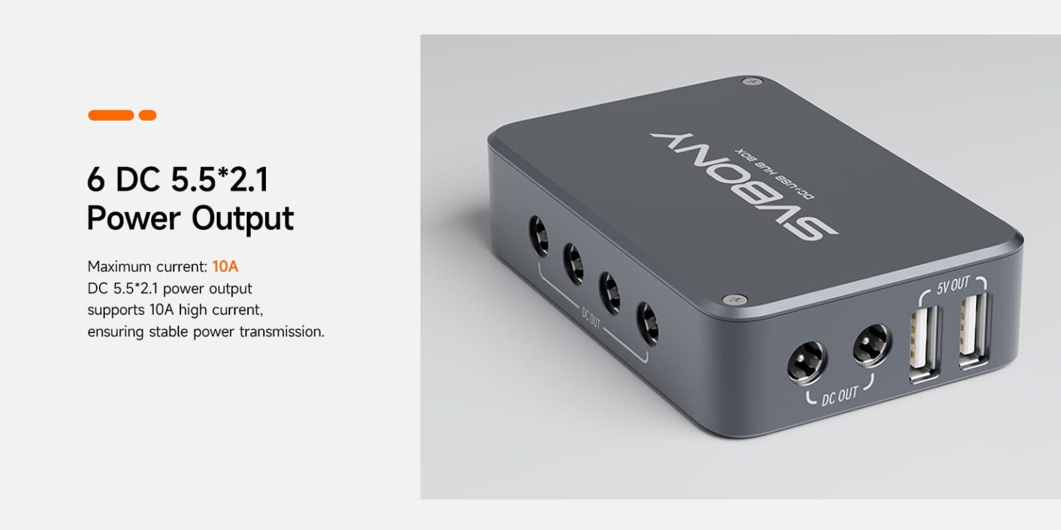 SVBONY SV241 [W9193A] Astronomie Micro DC+USB HUB Power Box für ...