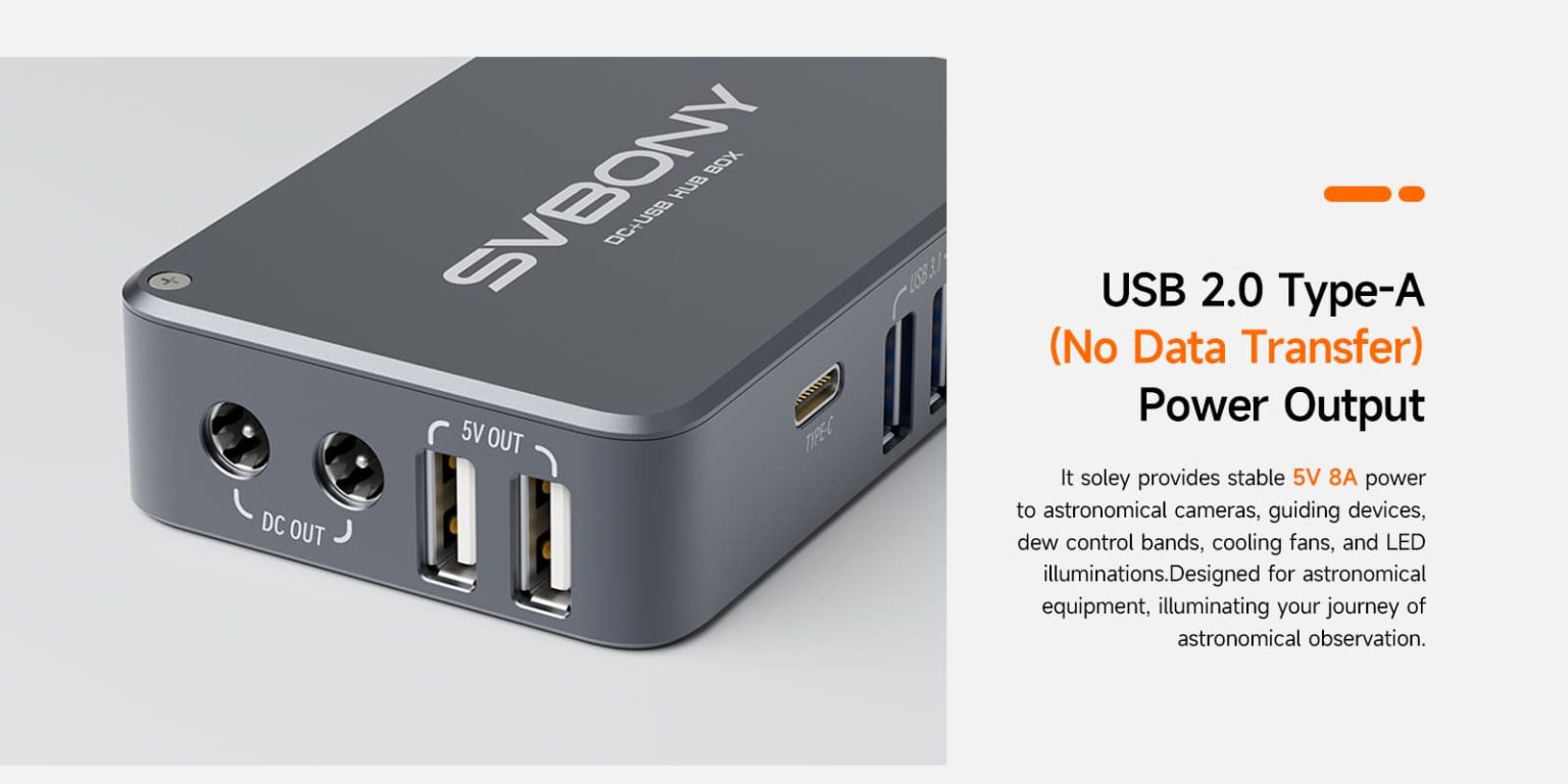 SVBONY SV241 [W9193A] Astronomie Micro DC+USB HUB Power Box für ...