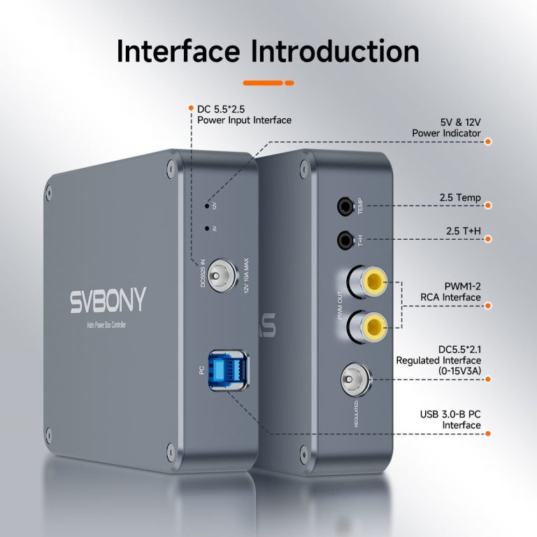 [W9193B] SVBONY SV241 Remote Astrofotografie Power Hub (mit Gutschein ...